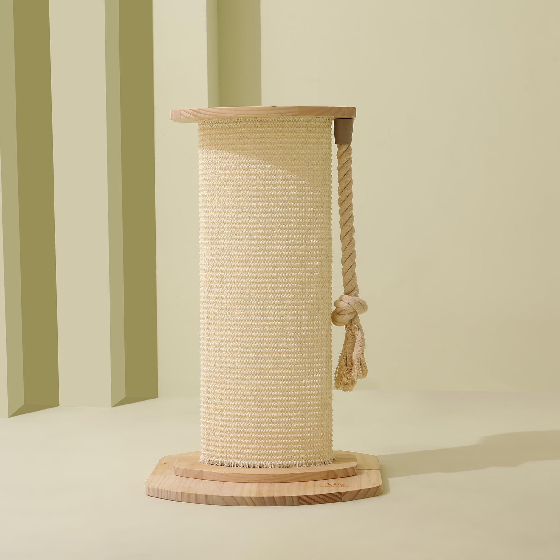 Cat Scratching Post, 23 Inches/58cm Large Cat Scratch Post for Adult ...