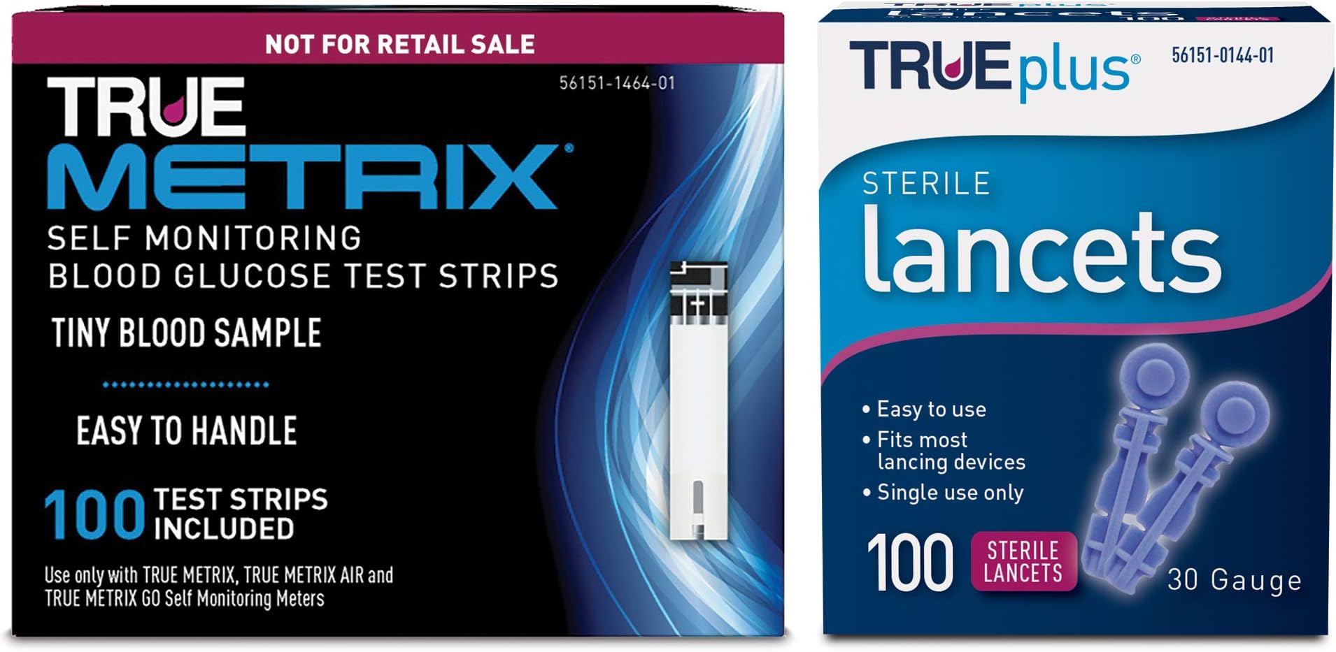 Amazon.com: Leader True Metrix Self Monitoring Blood Glucose Test ...