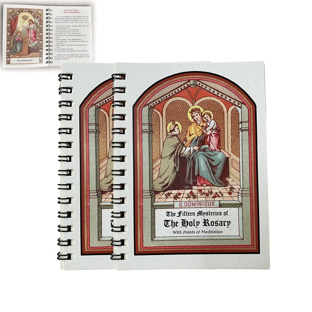 Pocket-Size Rosary Meditation Book, Daily Meditation Book, Rosary ...