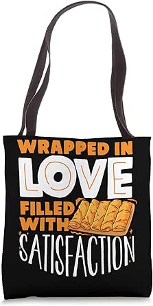 Amazon.com: Lumpia Filipino Pinoy Food Lumpia Roll Lumpia Tote Bag ...