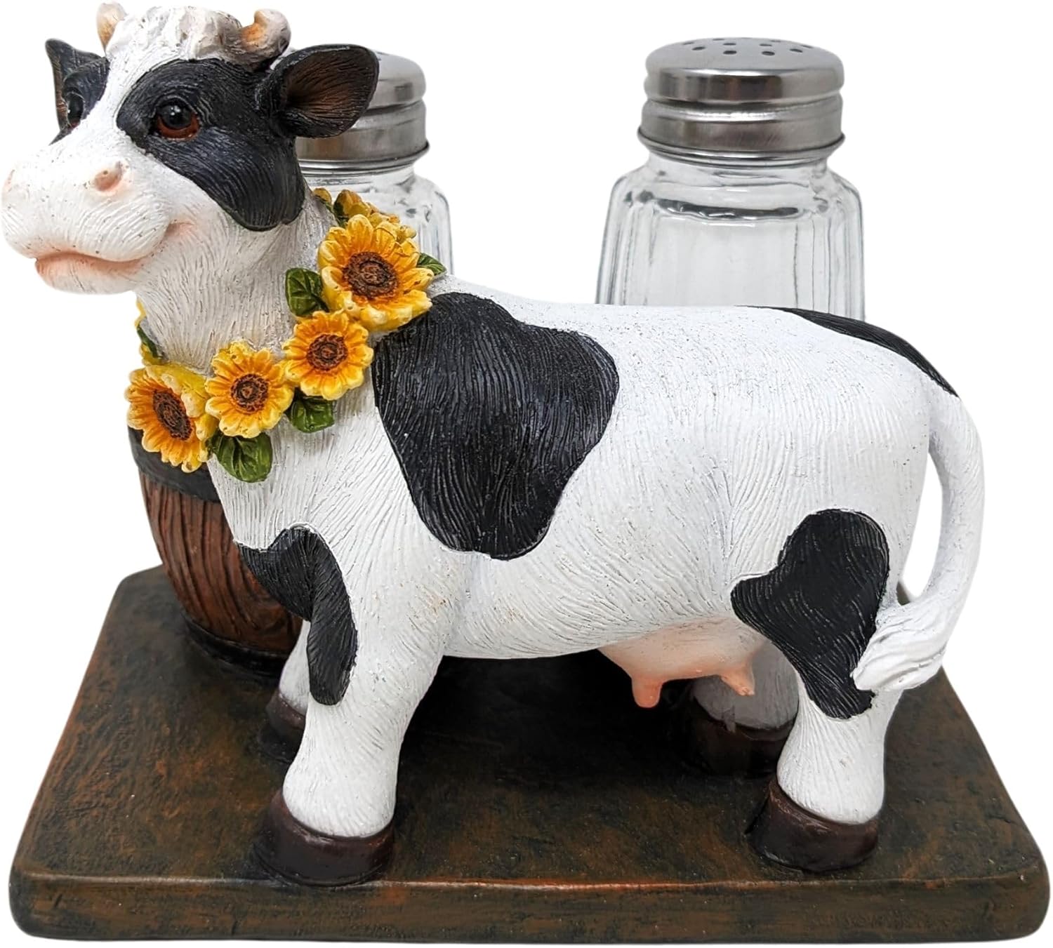 Amazon.com: BestGiftEver Decorative Holstein Cow Salt and Pepper Shaker ...
