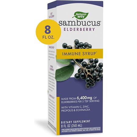 Amazon.com: Nature's Way Sambucus Elderberry Drops with Ultra Strength ...