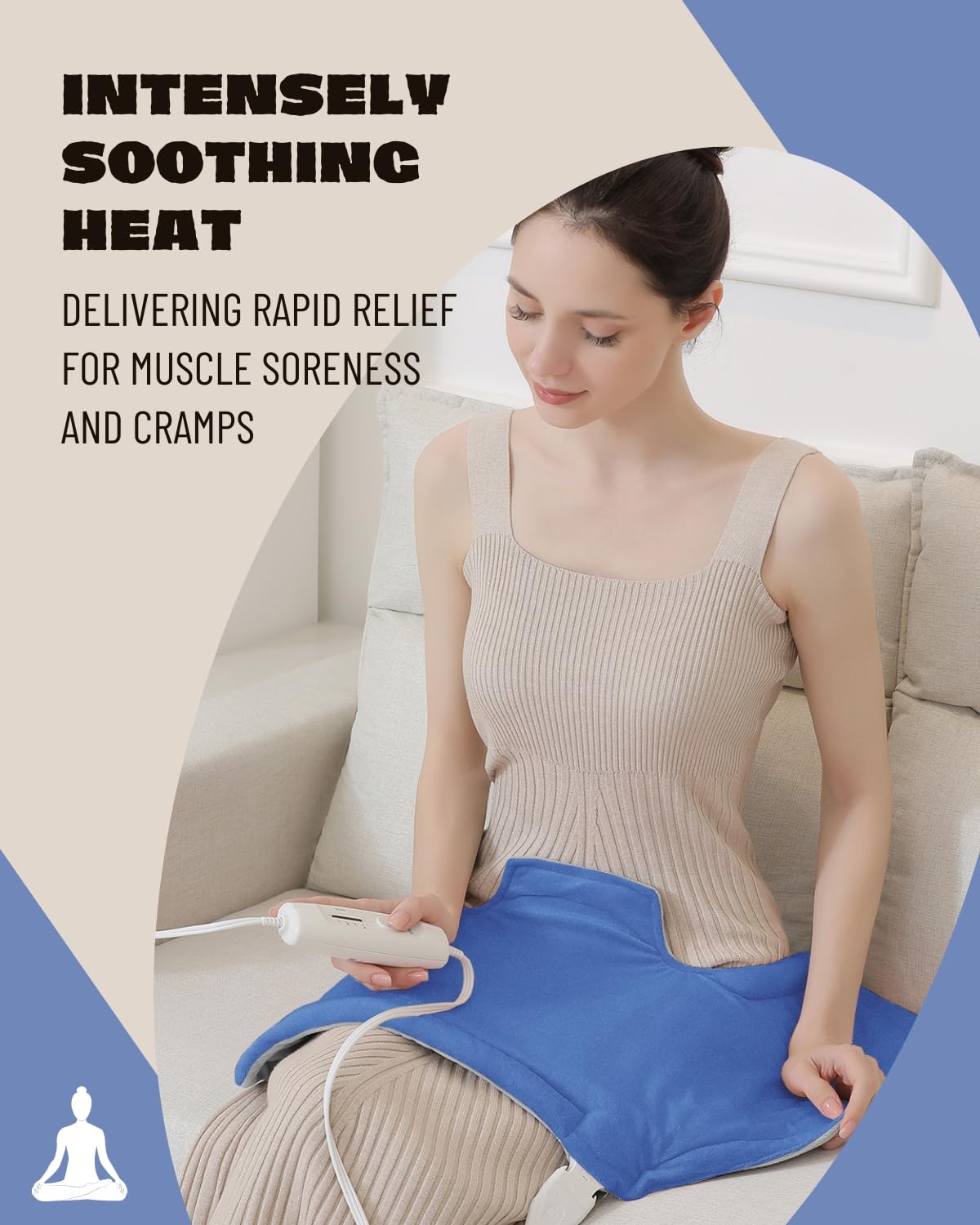 Snapklik.com : Boncare Heating Pad For Neck And Shoulders And Back Pain ...