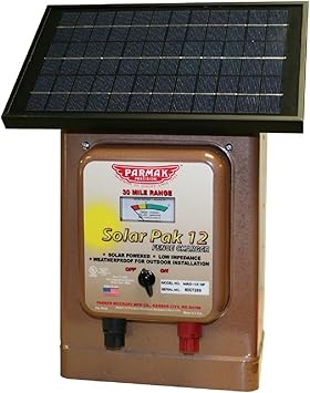 Amazon.com : Parmak Magnum Solar-Pak 12 Low Impedance 12 Volt Battery ...