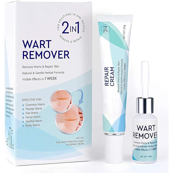 Buy Wart Remover Natural Liquid for Common Warts, Plantar Warts, Flat ...