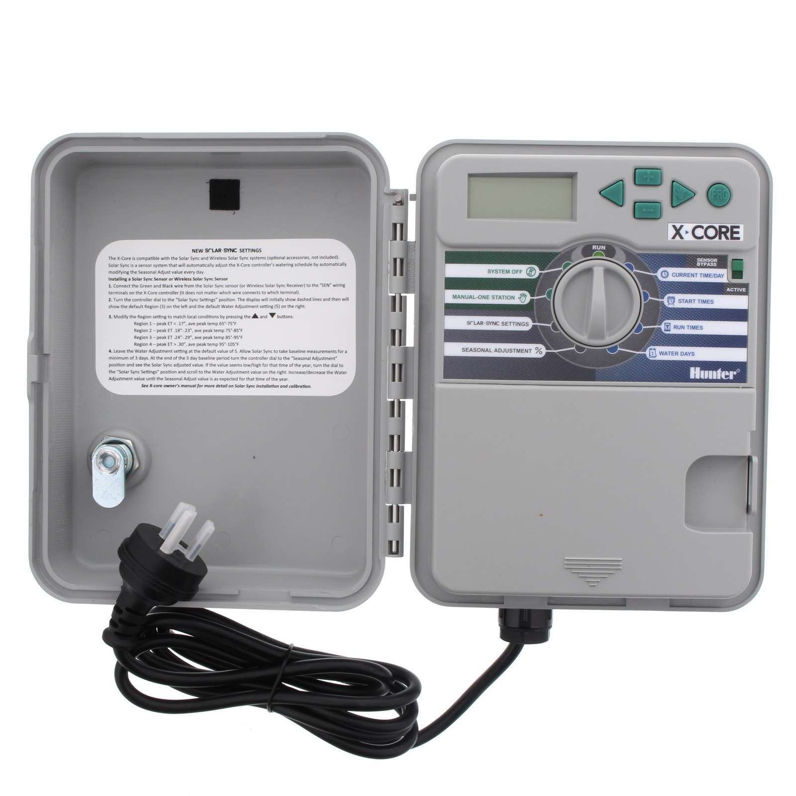 Hunter X-CORE 8 Station Outdoor Controller XC801 Smart Solar Sync ...