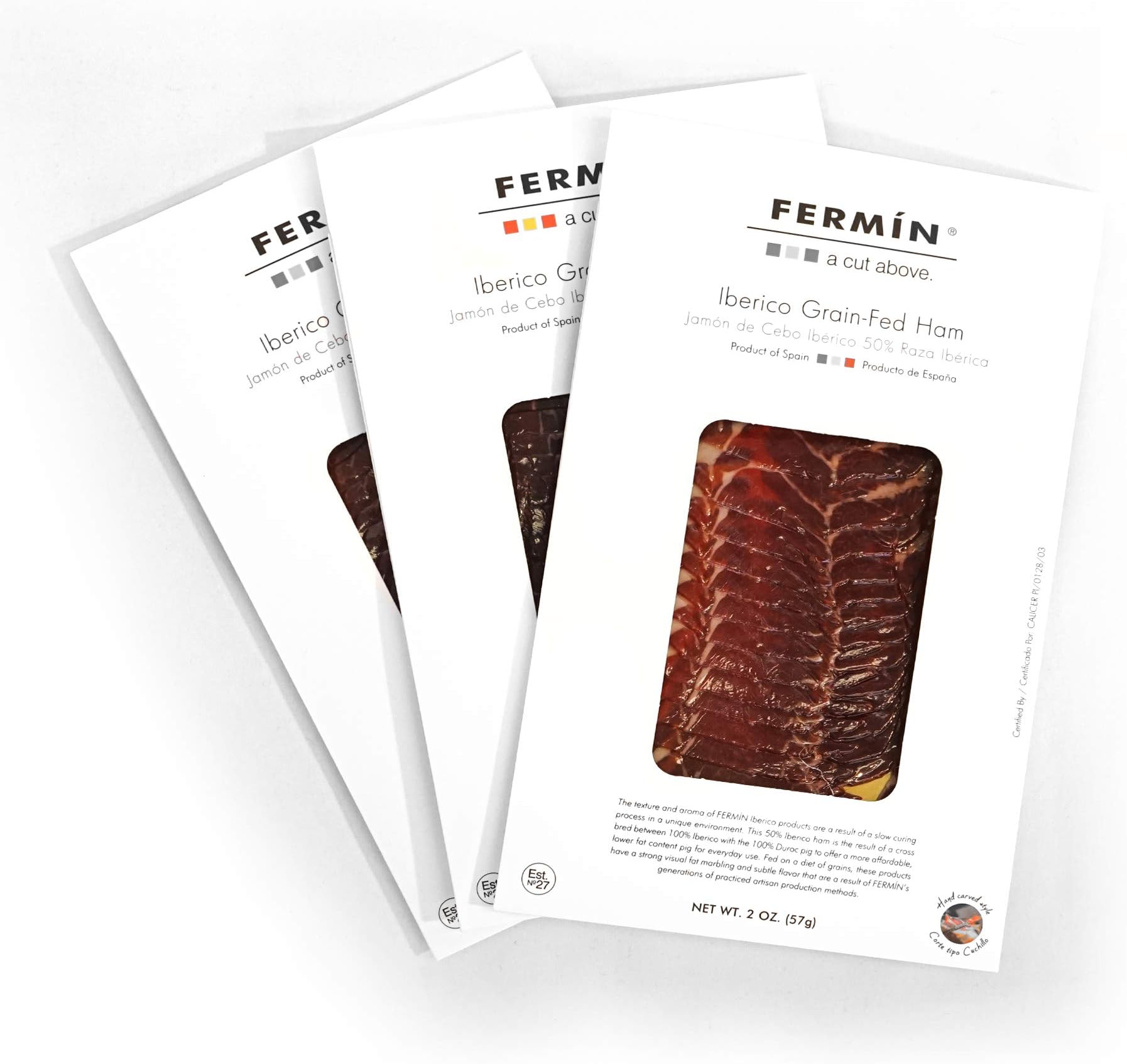 Amazon.com: Fermin Jamon Iberico, 2 Ounce - 3 packages : Grocery ...