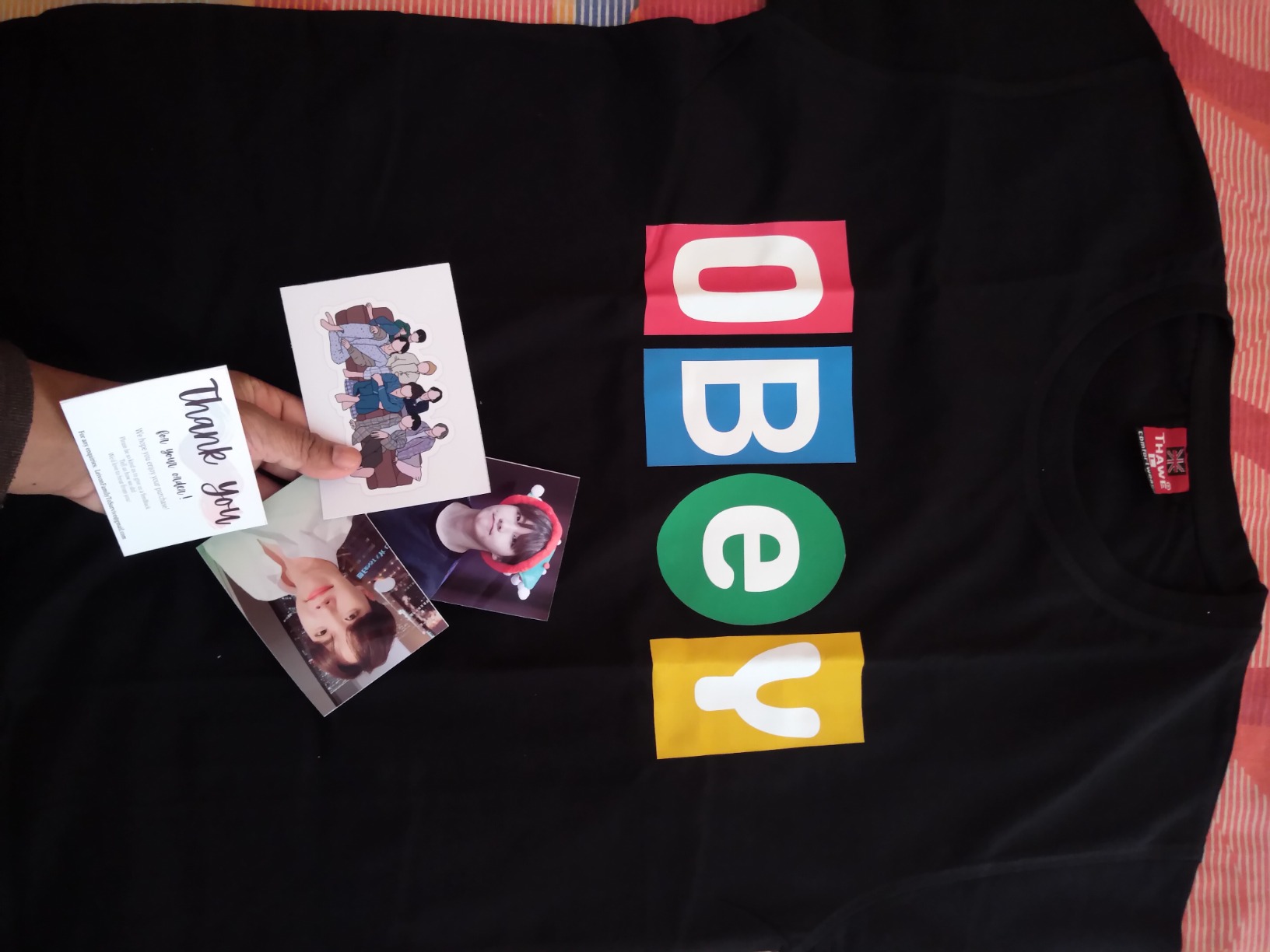 Buy BTS J-Hope Obey Dynamite T-Shirt Black Large| BTS Army Jung Ho-Seok ...