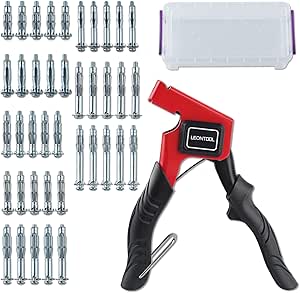 LEONTOOL Heavy Duty Metal Setting Tool, Hollow Plaster Wall Drywall ...