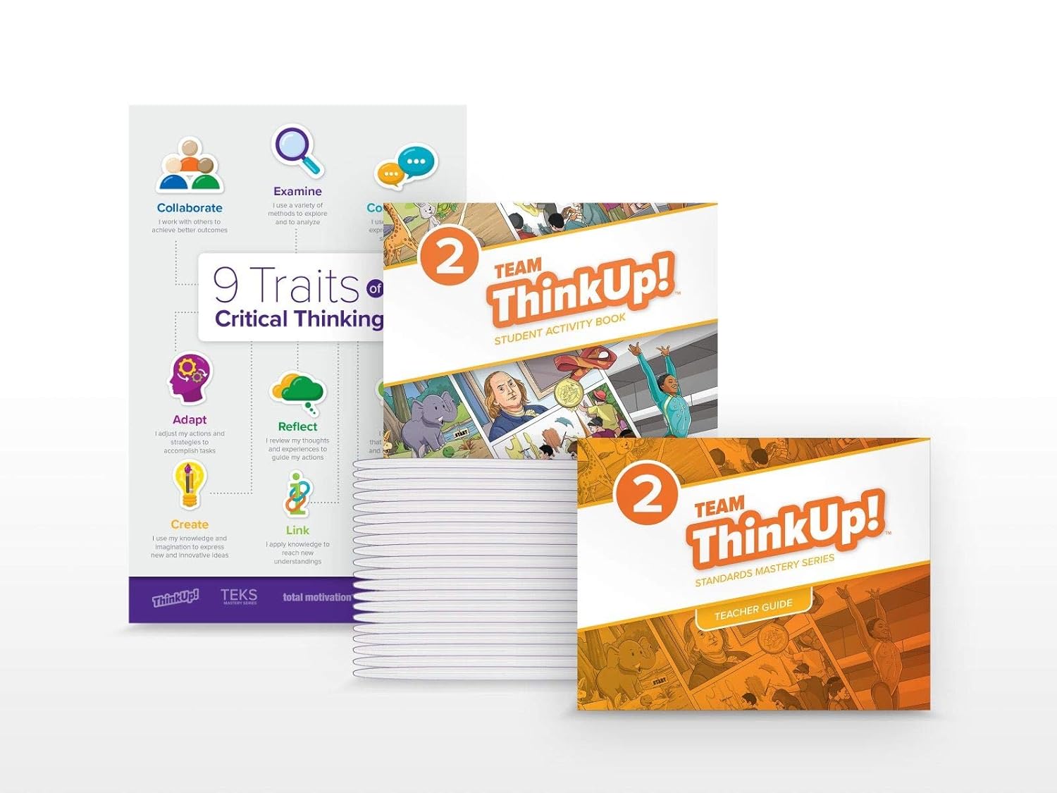 Team ThinkUp! Classpack and Poster for Grade Level 2: 9781627632393 ...