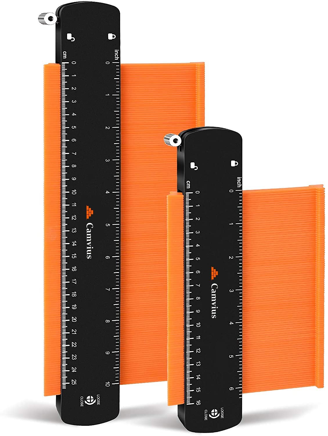 Amazon.com: Contour Gauge | 2 pack Contour Tool Gauge with Lock, 10 ...