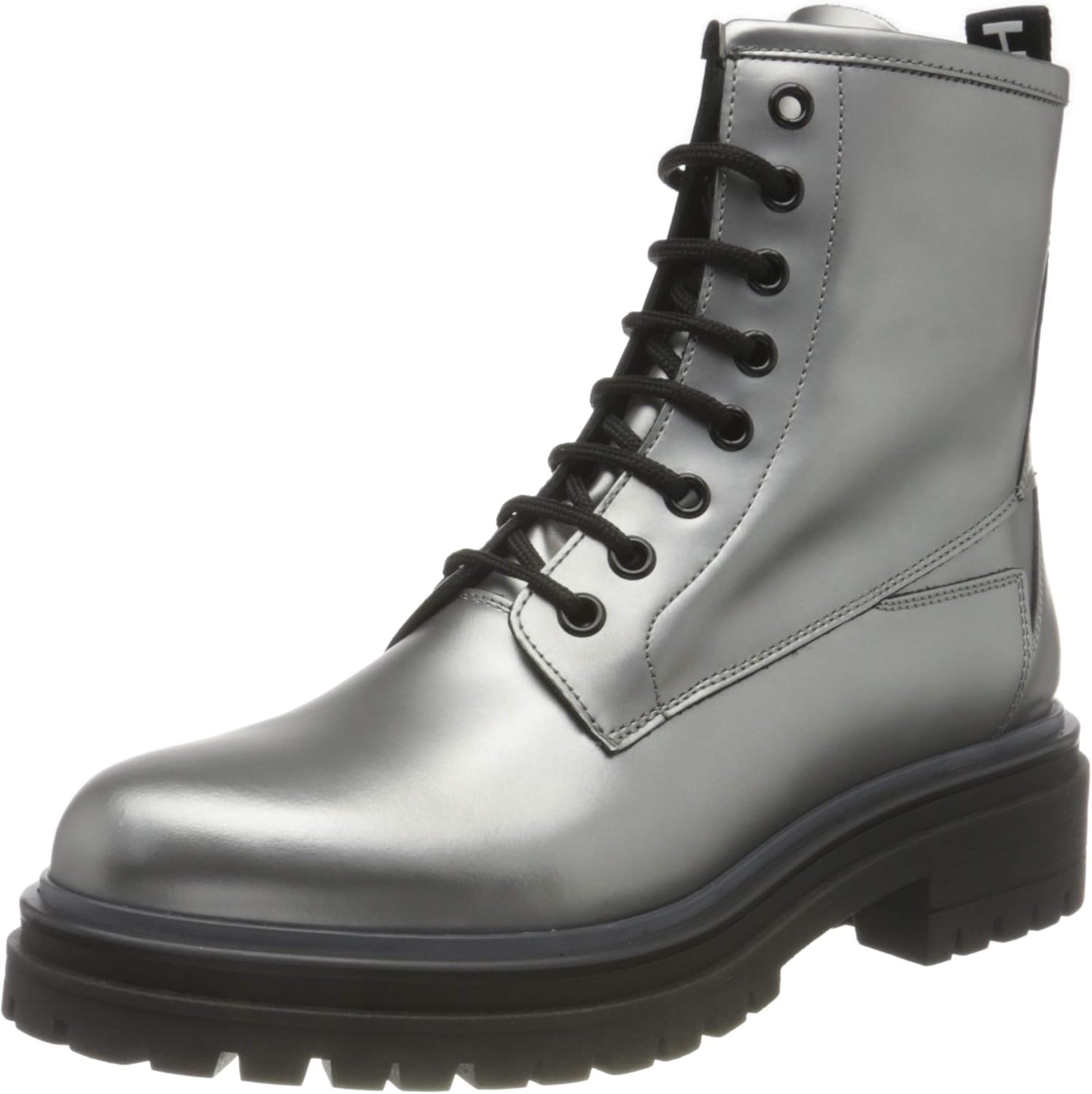 HUGO Women's Alpha Bootie-l Combat Boot: Amazon.co.uk: Fashion