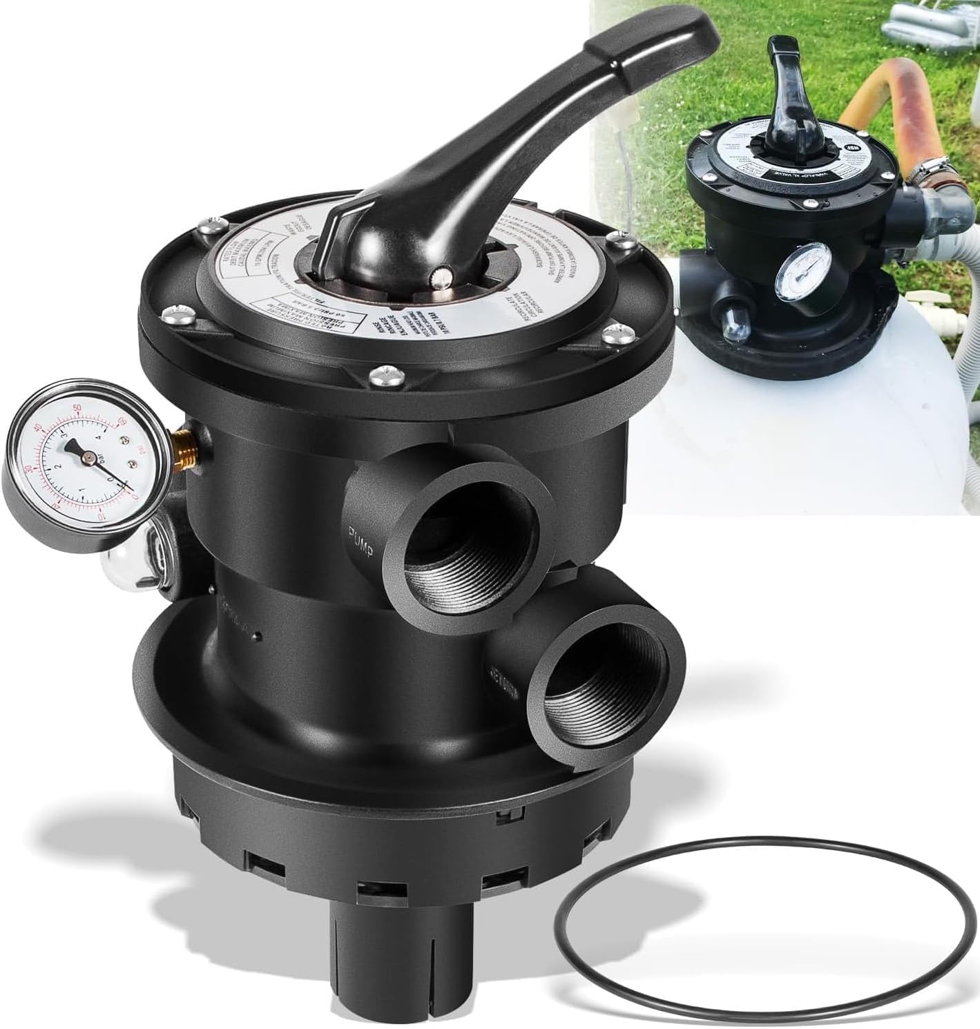 Amazon.com : sixcow Replacement for Hayward SP0714T VariFlo XL Top ...