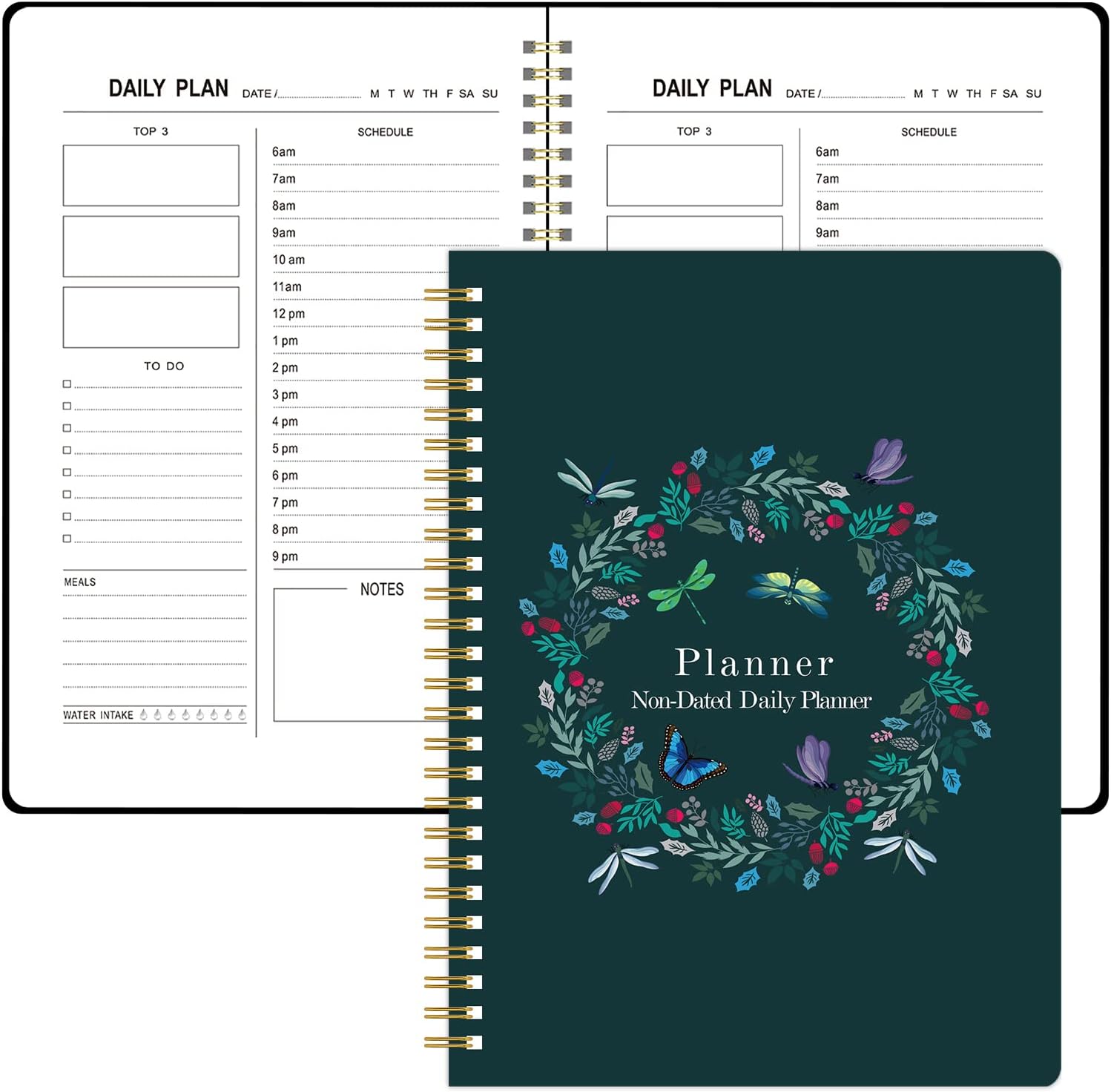 To Do List Notebook, Undated Daily Planner Hourly Schedules Appointment ...