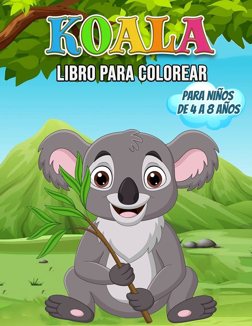 Koala Libro Para Colorear Para Ninos De 4 A 8 | Desertcart INDIA