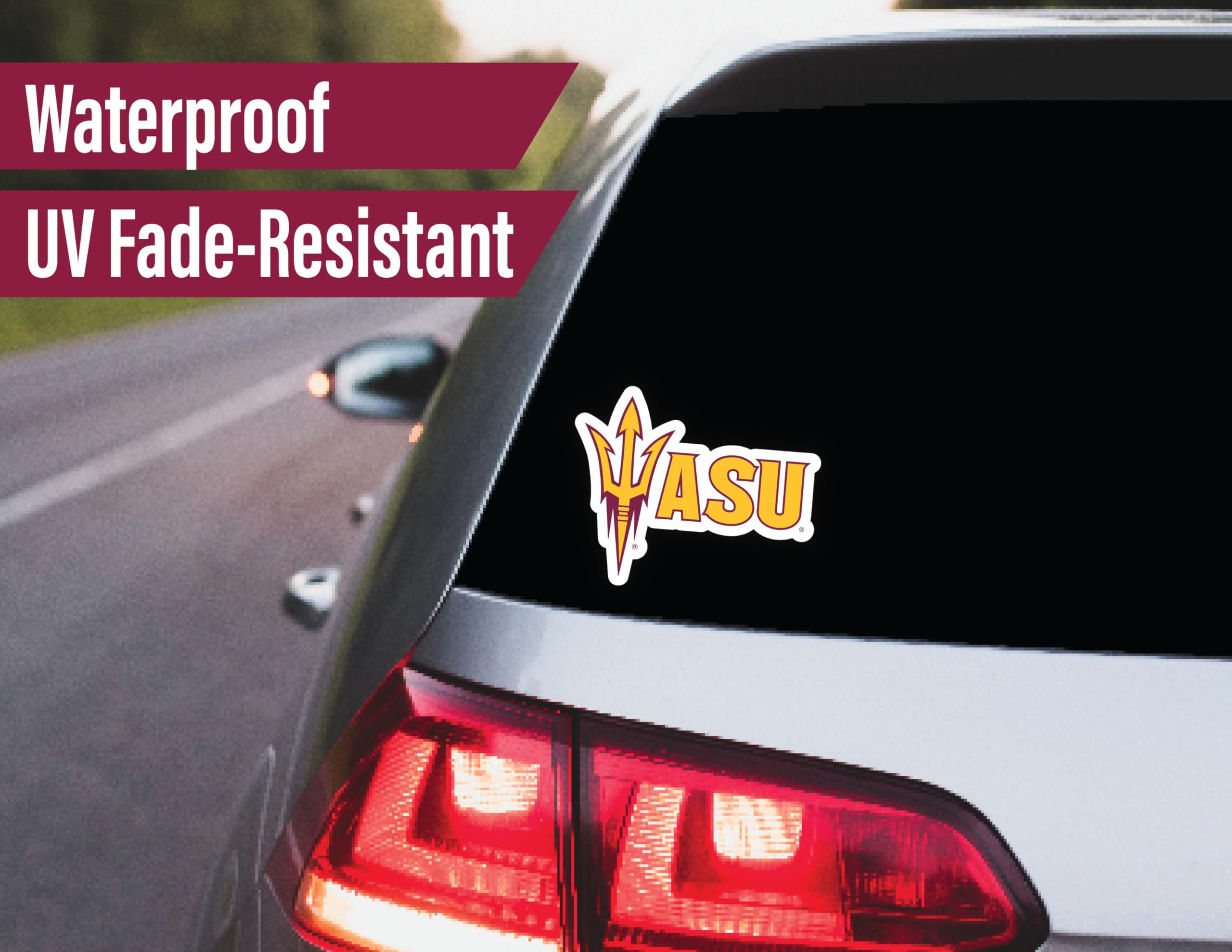 Car Window University Decal Arizona State University Sun Devils Die Cut ...