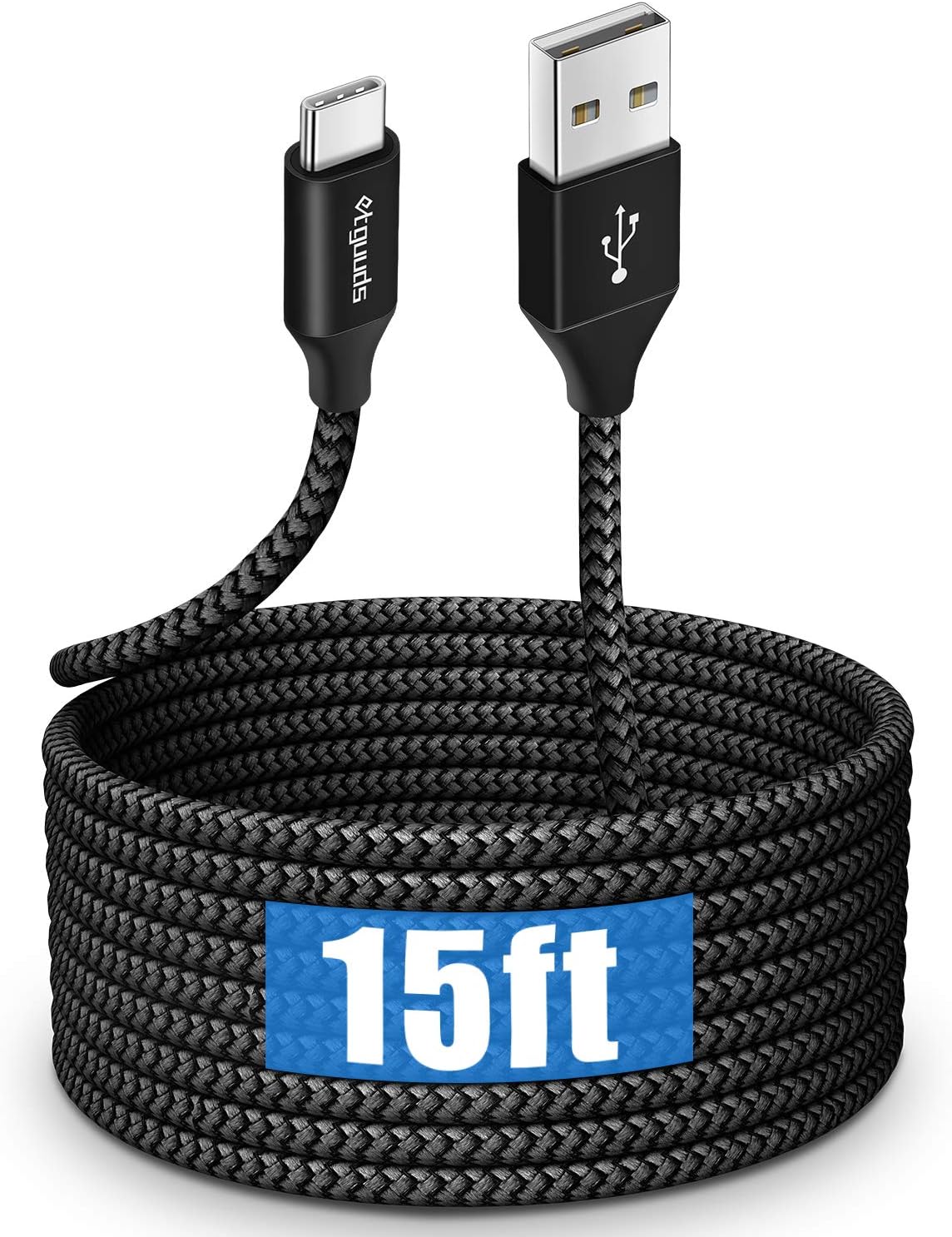 Amazon.com: 15FT Long USB C Cable PS5 Controller Charger Cord for Xbox ...