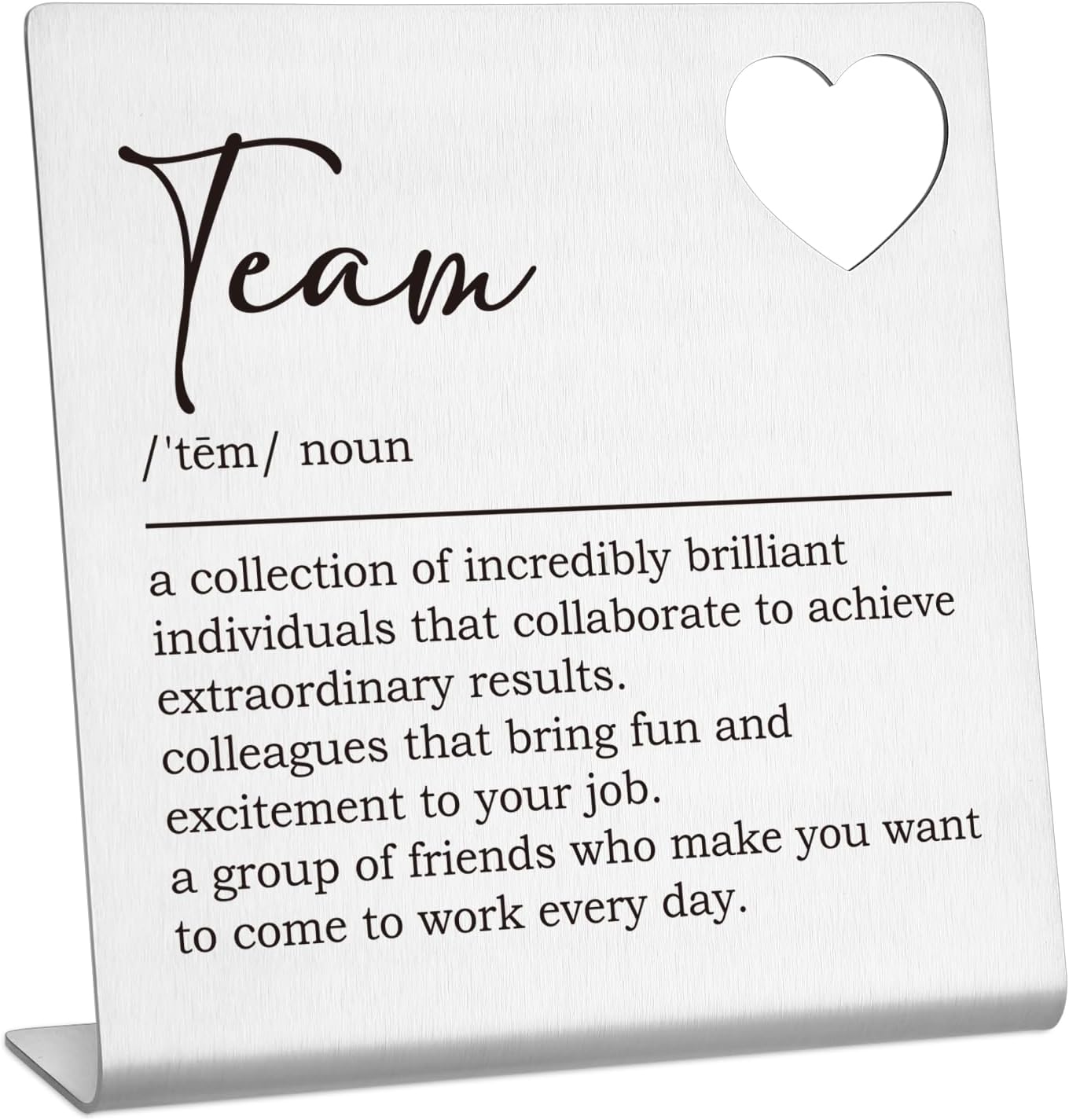Amazon.com: Team Signs for Work, Team Definition Gifts Funny Office ...