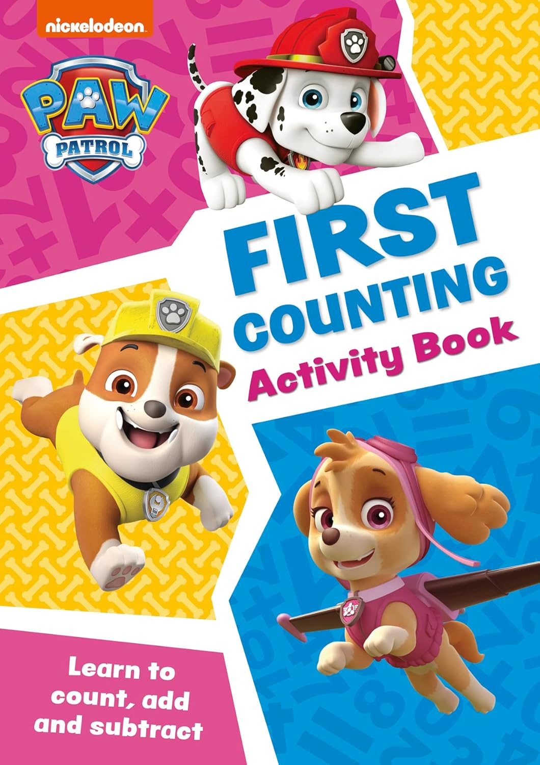 Paw Patrol First Counting Activity Book: School Prep Paperback in Nepal ...