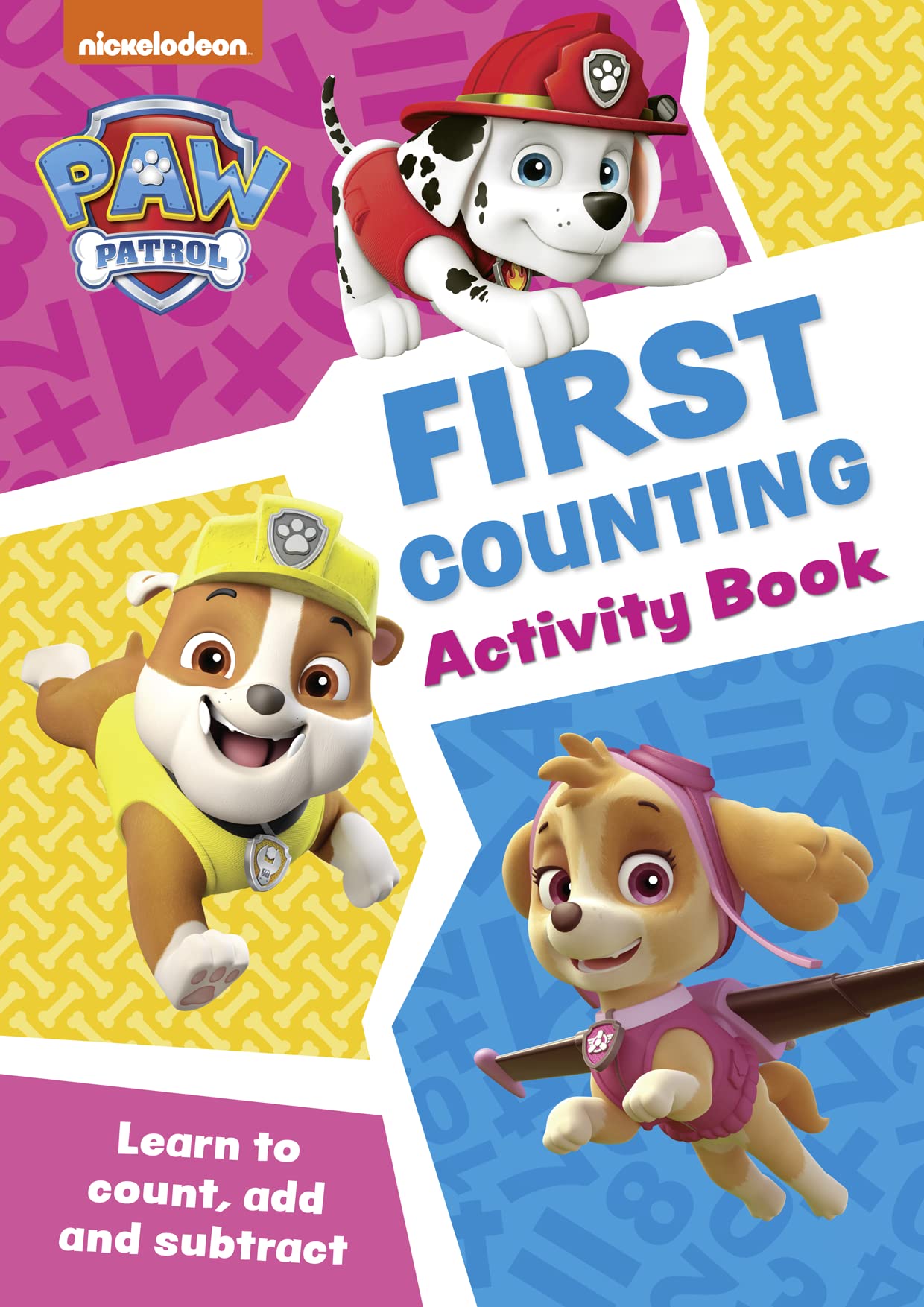 Snapklik.com : Paw Patrol First Counting Activity Book: Get Ready For ...