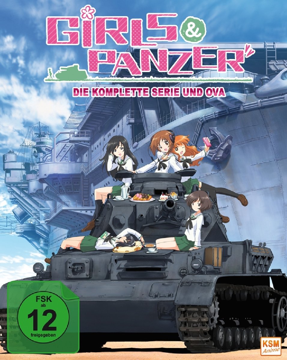 Girls & Panzer Vol. 1 - Episoden 01-04 (Sammelschuber) [Blu-ray ...