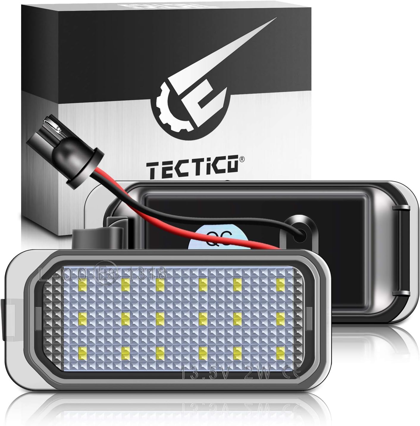 TECTICO LED Puddle Light SMD 6000K White Canbus Wing Mirror Lights ...