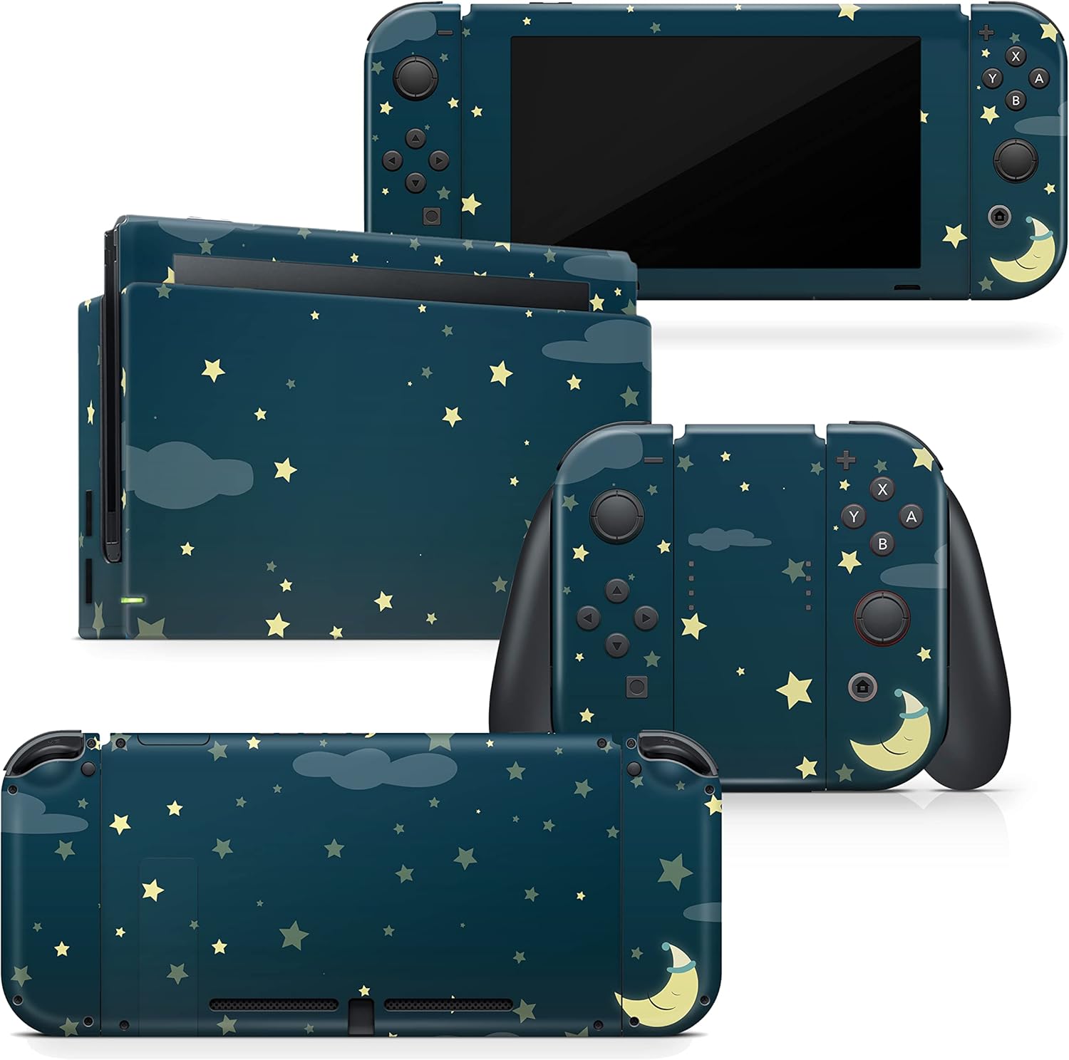 Amazon.com: Tacky Design Clouds Skin Compatible with Nintendo Switch ...