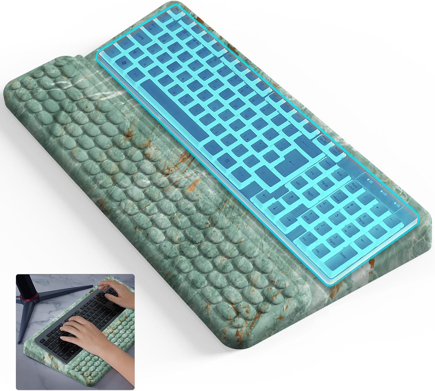 Amazon.com : Keyboard Stand for Desktop, Keyboards Wrist Rest ...