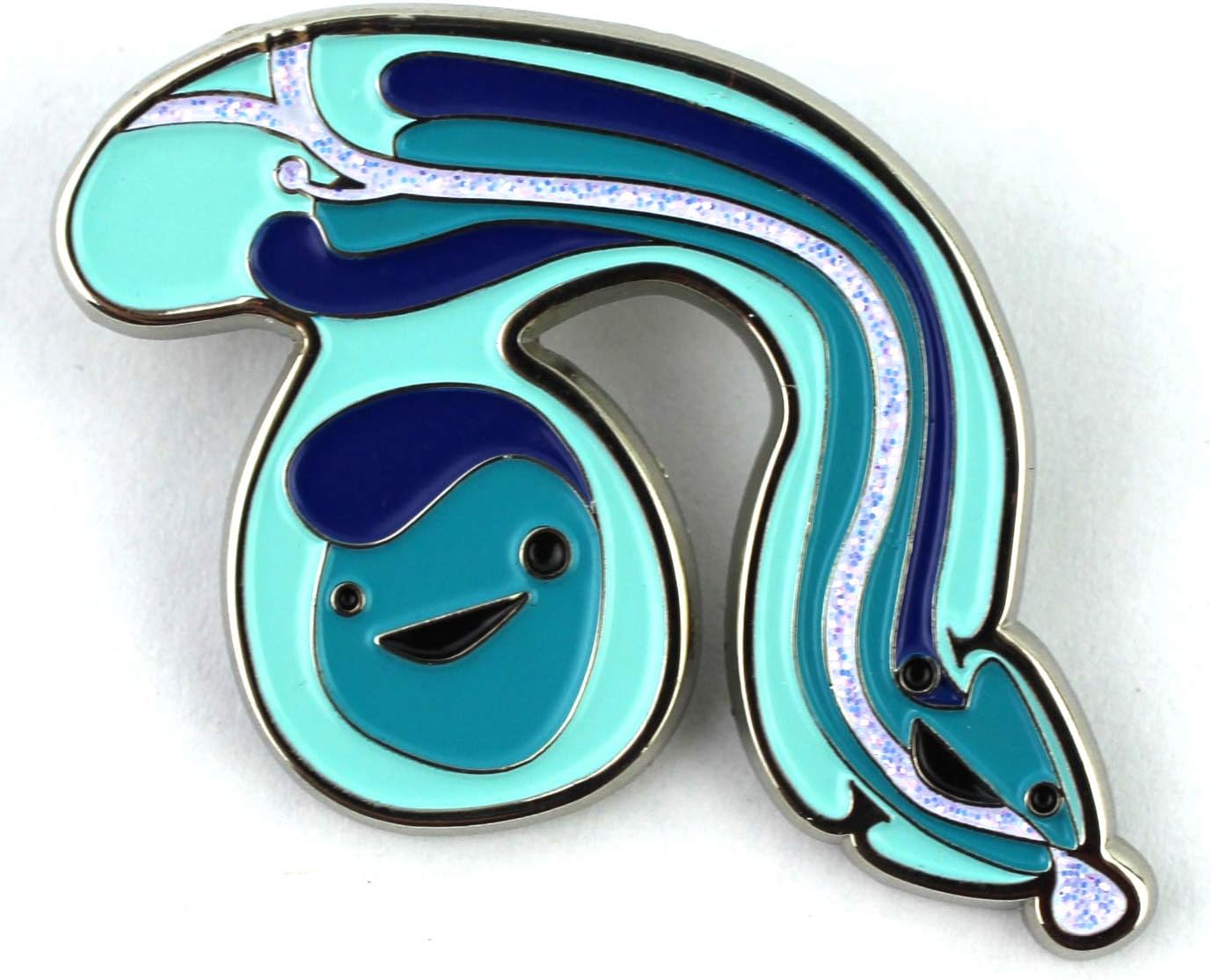 Amazon.com: I Heart Guts Penis + Testicle Enamel Lapel Pin - Stand and ...