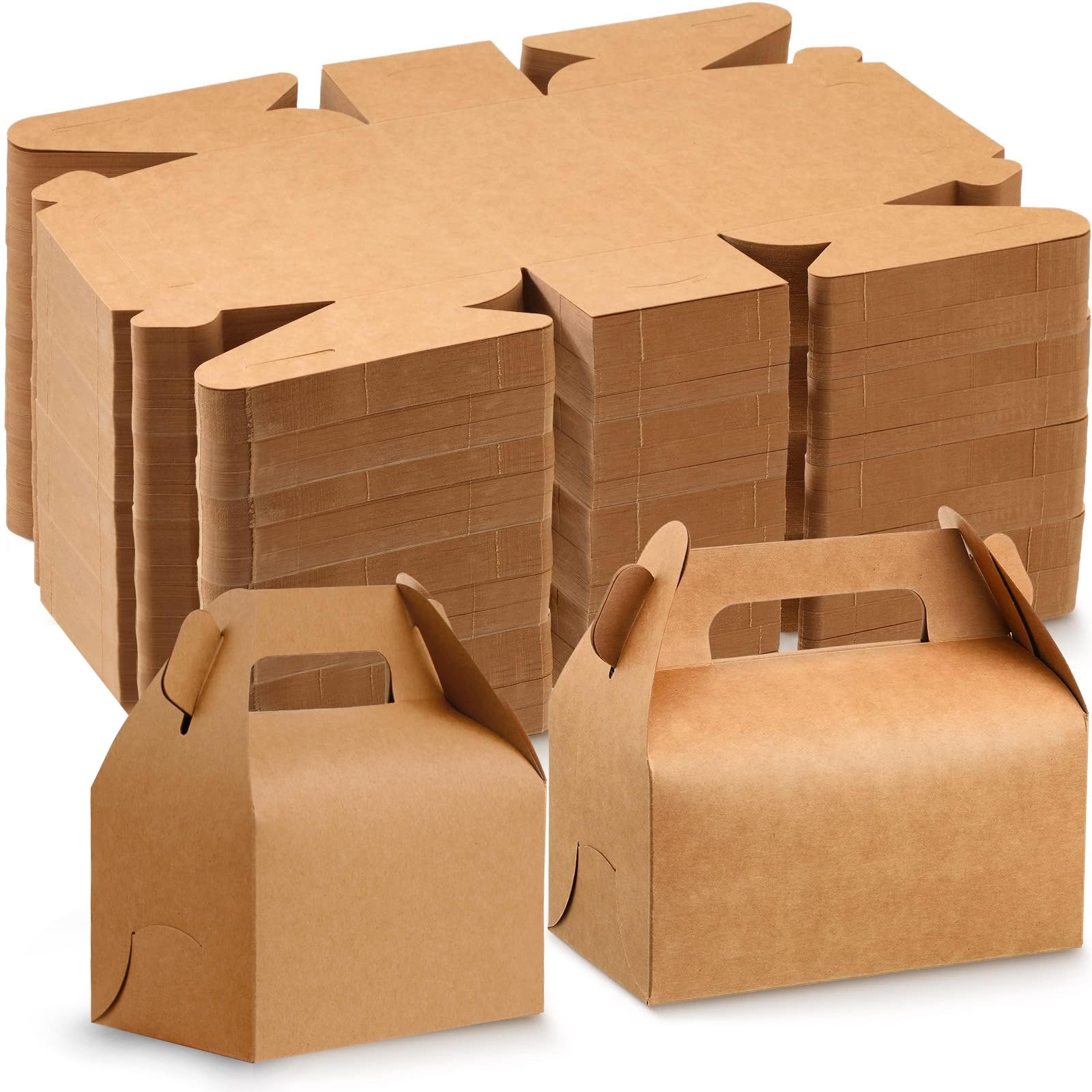 60 Piezas Lunch Box Carton Kraft, Cajas de Carton Box Lunch Tipo ...