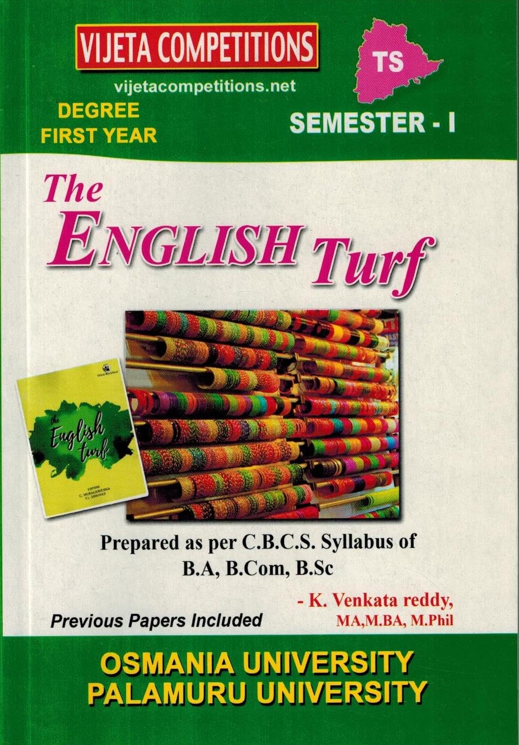 Telangana State Osmania University Degree First Year Sem I - The ...