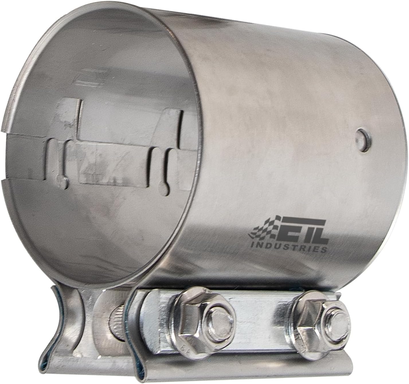 Amazon.com: ETL INDUSTRIES 3 Inch Exhaust Clamp Butt Joint Band Clamp Sleeve Coupler 304 ...