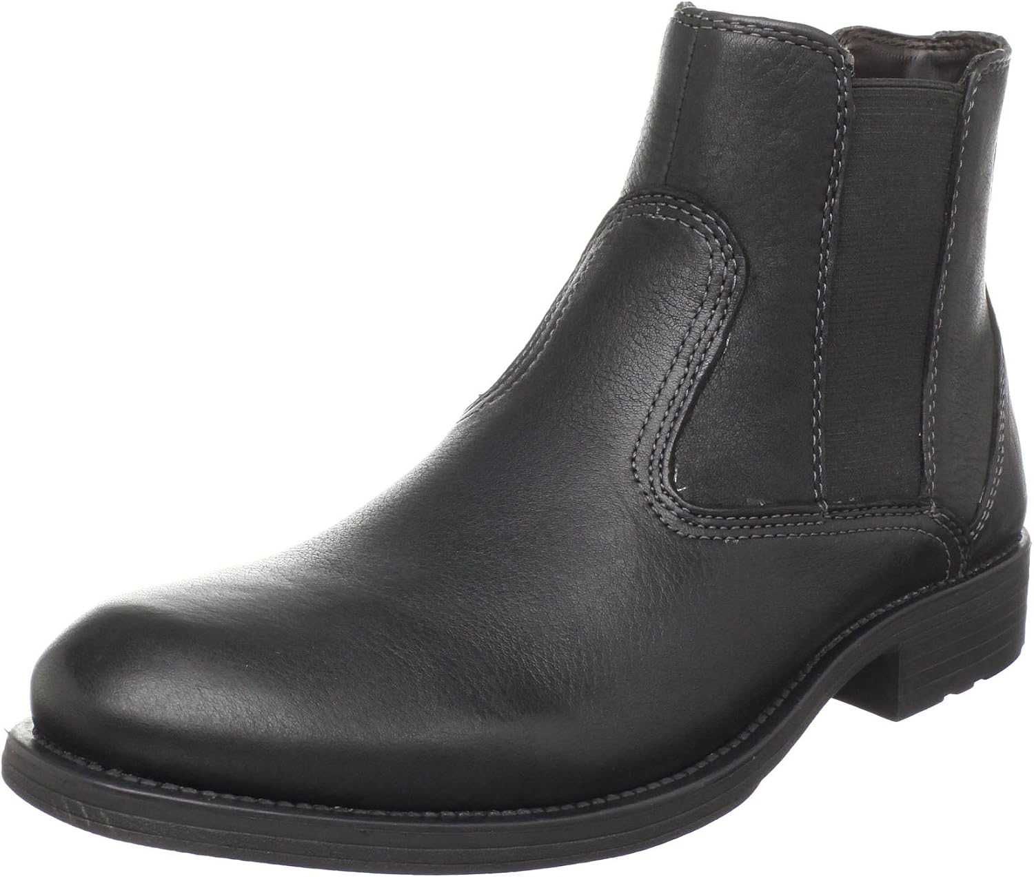 Amazon.com | Dockers Men's Hadley Pull-On Boot,Black,7 M US | Chelsea