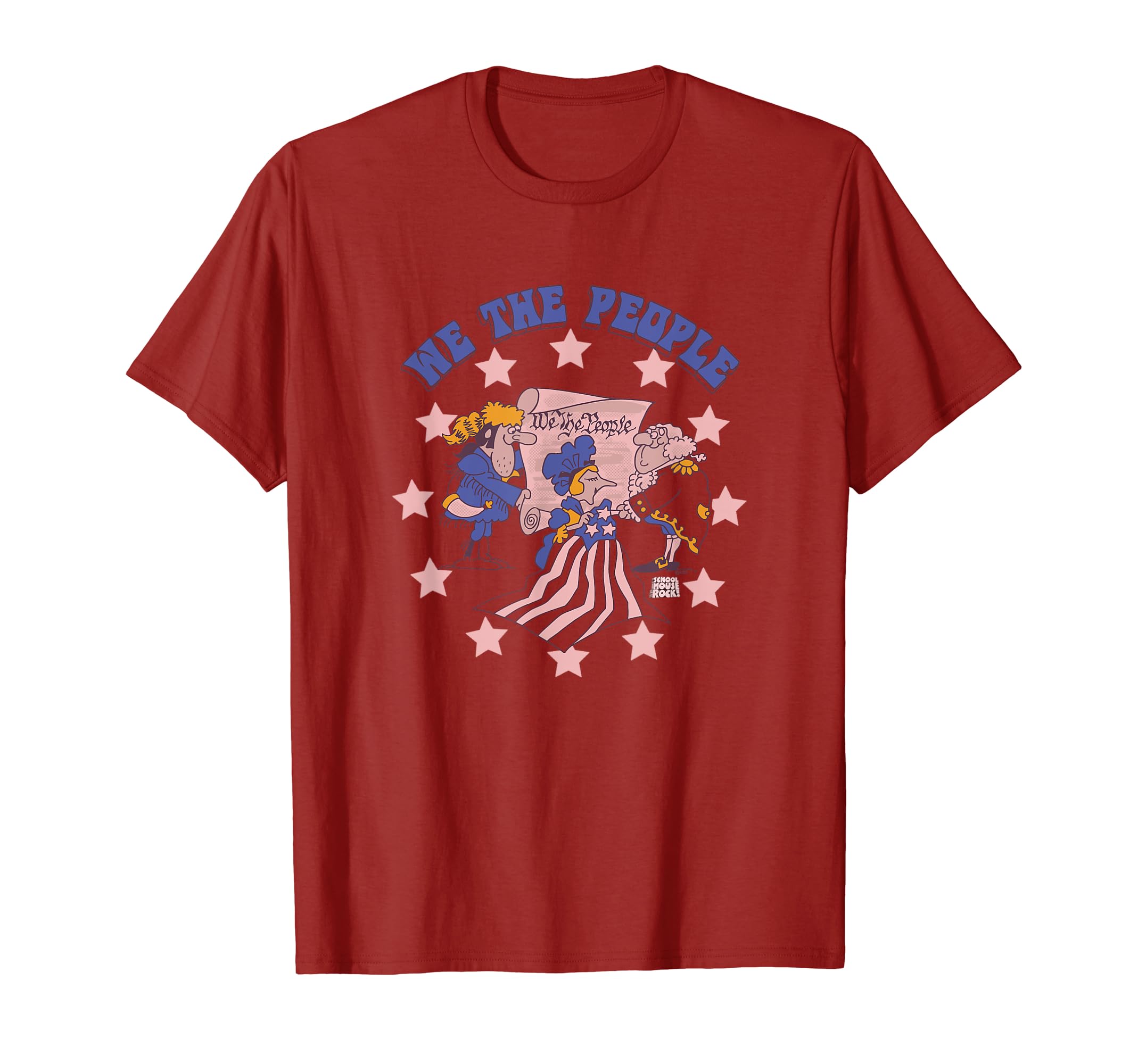 Amazon.com: Schoolhouse Rock! The Preamble Constitution America Rock T ...