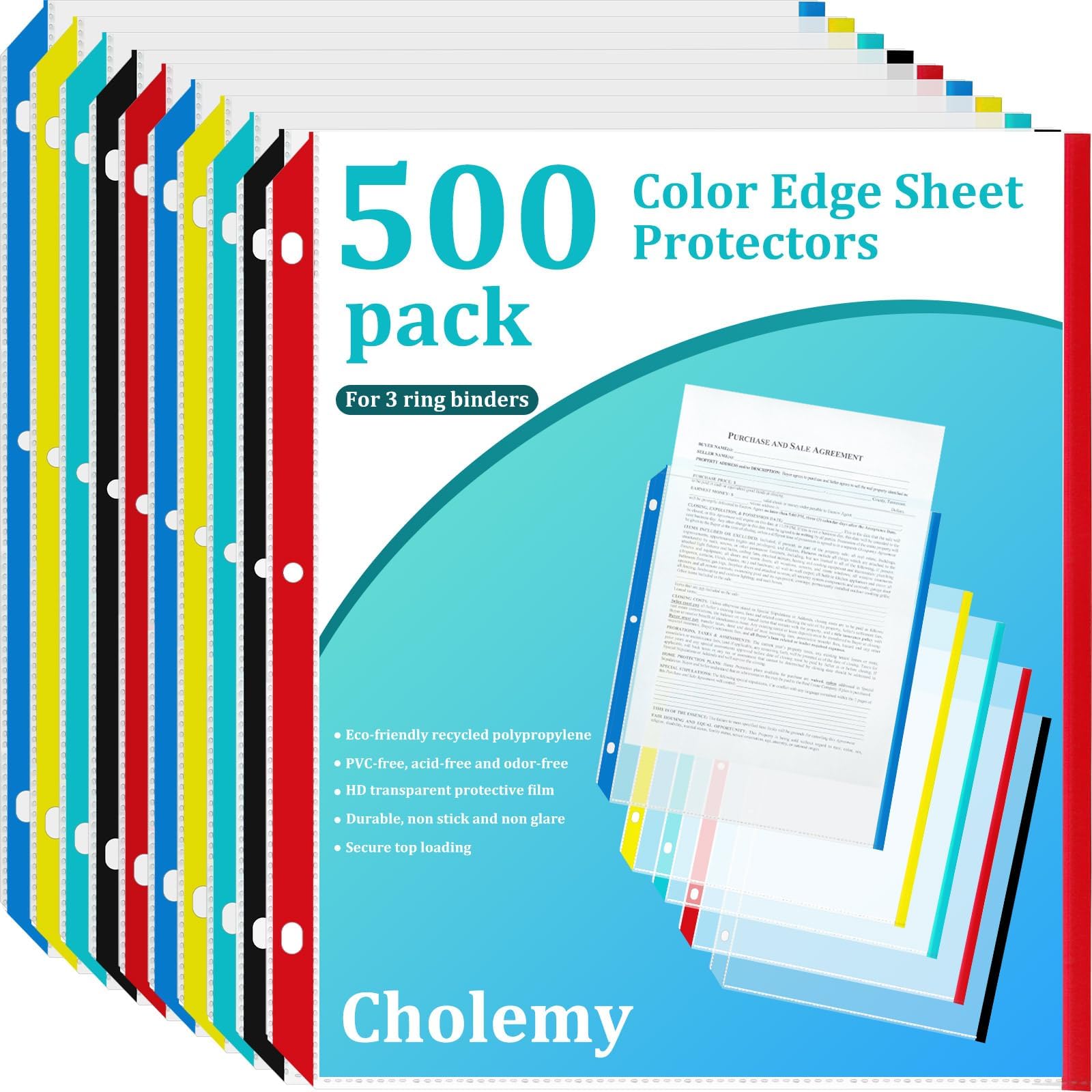 Amazon.com : JAM PAPER Plastic Sleeves - A4 Size - 8 1/2 x 12 1/5 ...