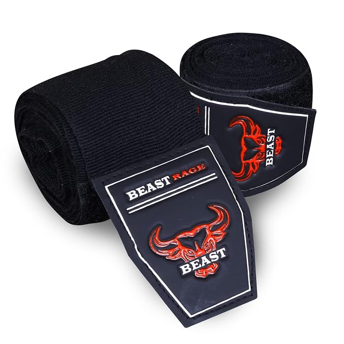Buy BEAST RAGE Boxing Hand Wraps 4.5 Meter Martial Arts Bandages Inner ...