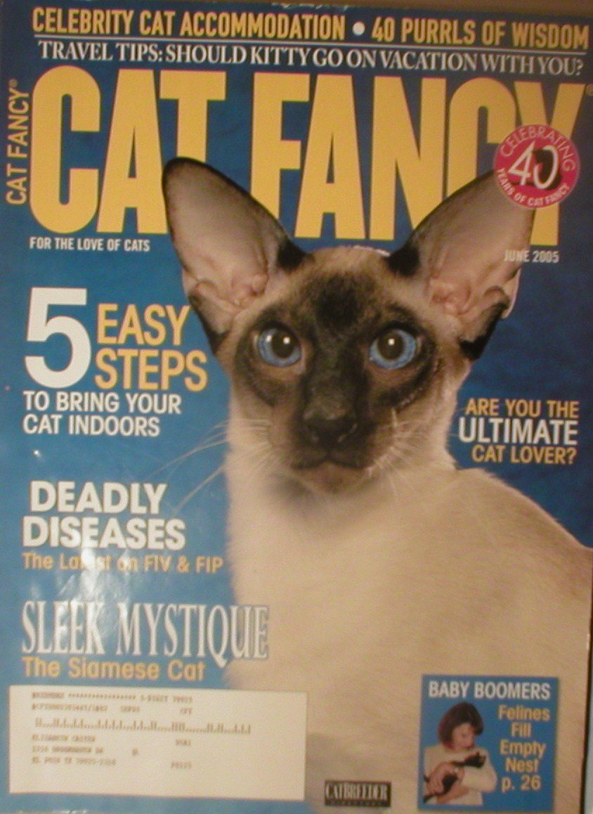 Cat Fancy Magazine June 2005 Siamese: Cat Fancy: Amazon.com: Books