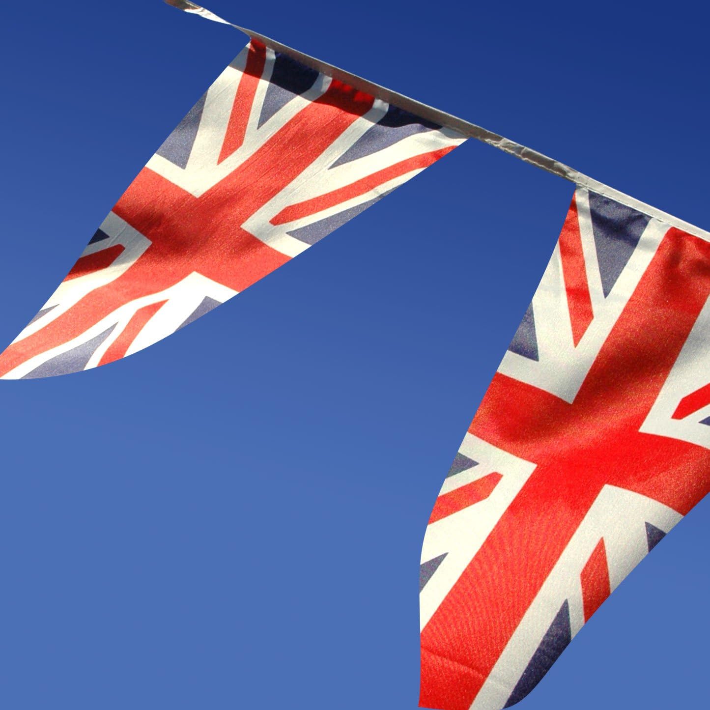 20m Triangular Union Jack Bunting : Amazon.co.uk: Toys & Games
