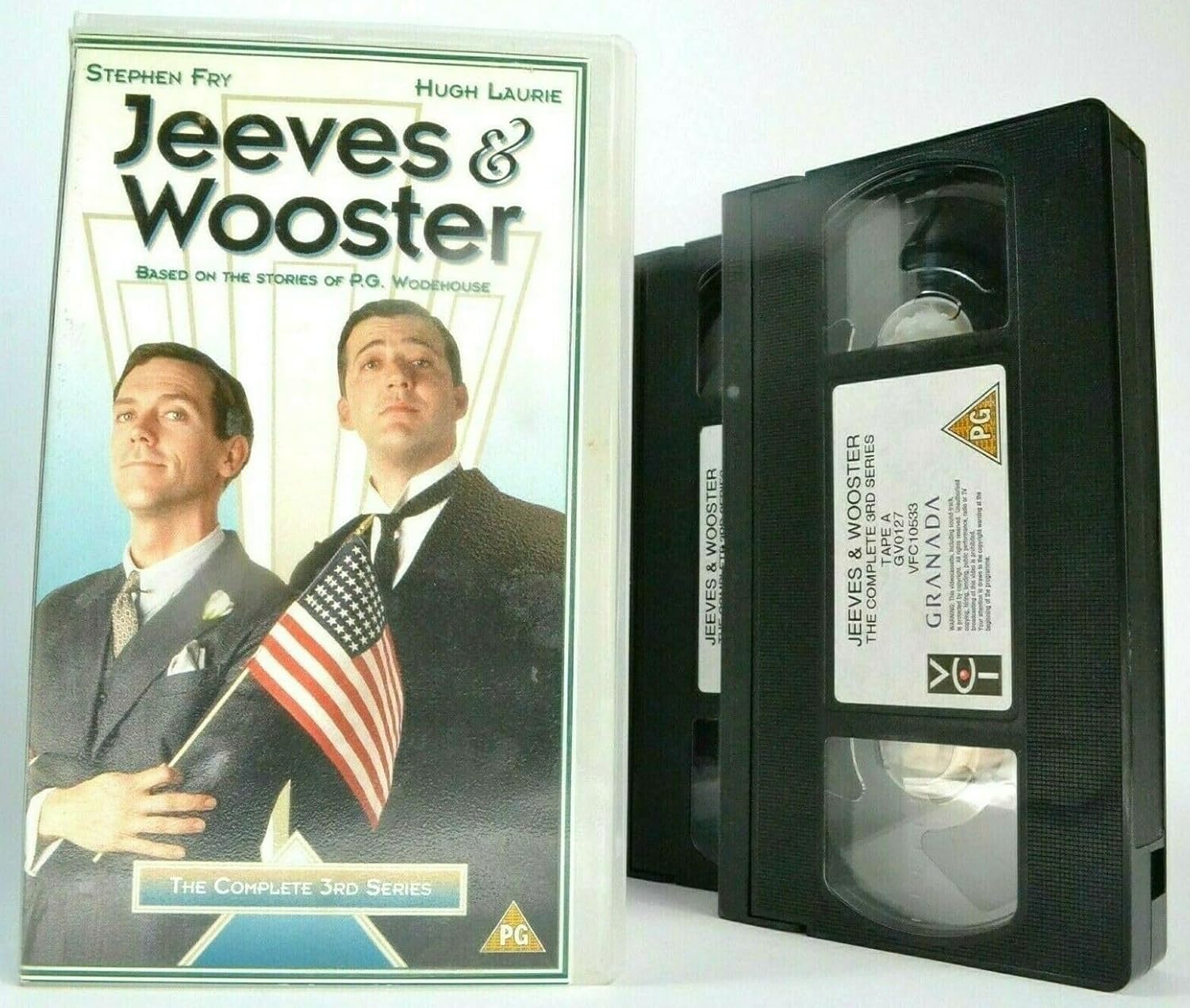 Jeeves And Wooster: The Complete Third Series [VHS] : Hugh Laurie ...