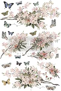 Redesign With Prima Decor Transfers Blossom Botanica 24"x35" Wall ...