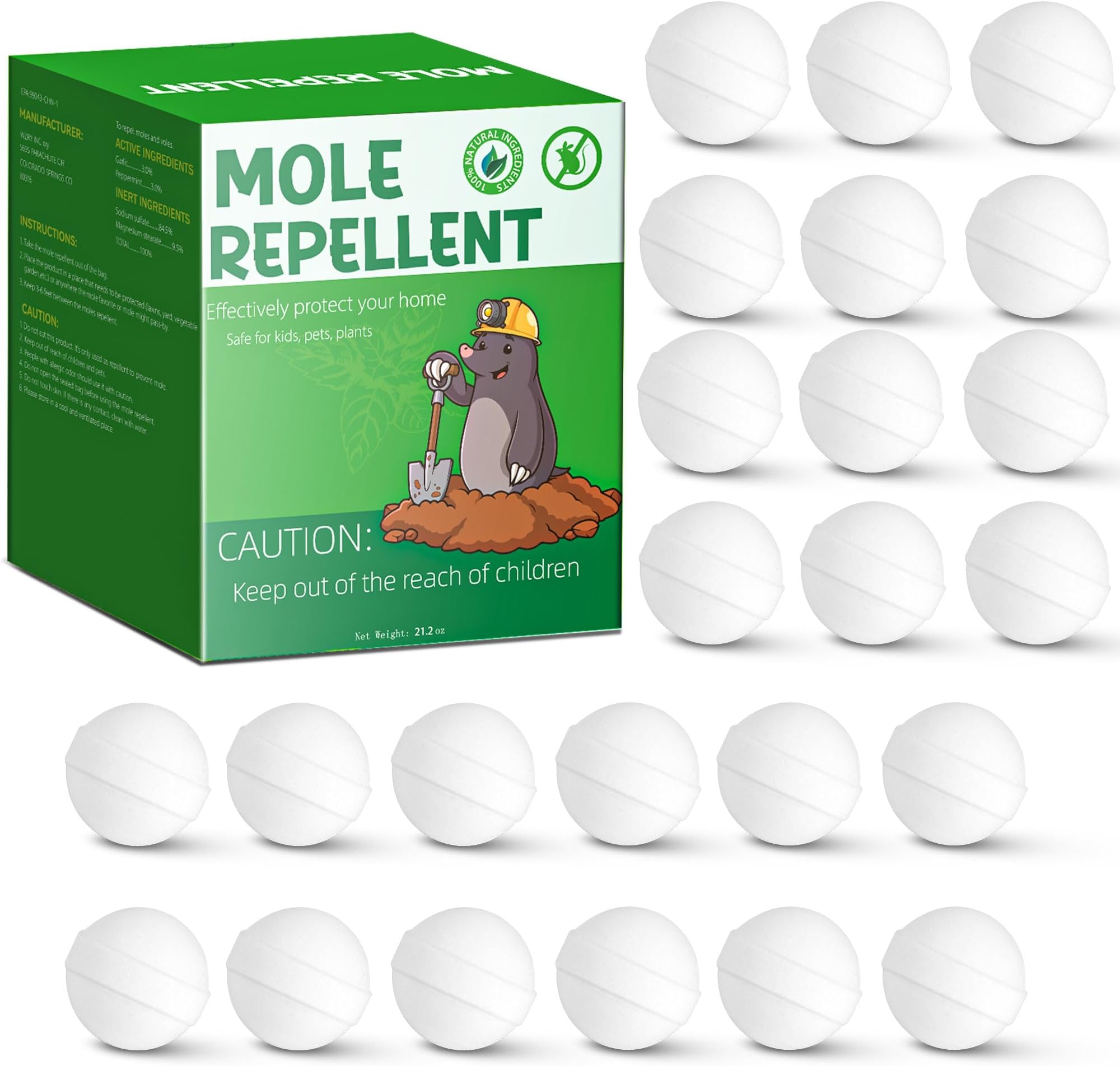 Amazon.com: Sweeney's S8002 1 qt. RTS Mole and Gopher Repellent : Patio ...