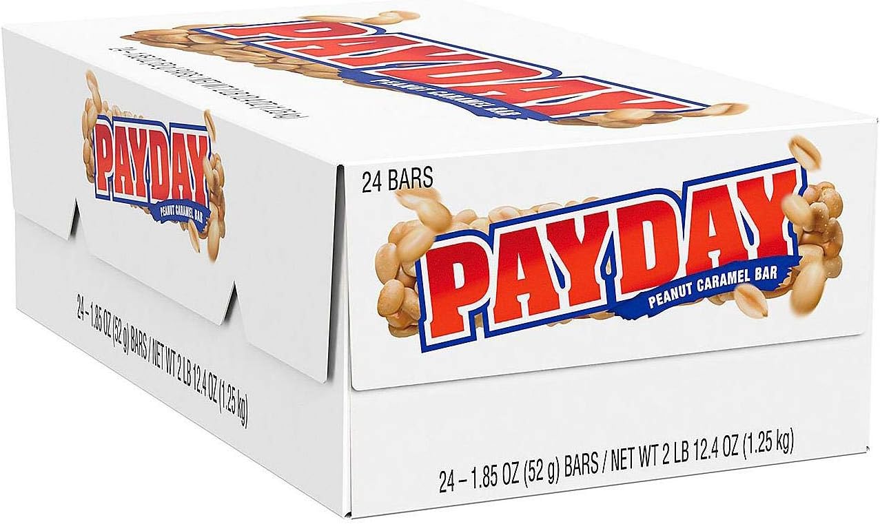 PAYDAY Peanut Caramel Bar (1.85Ounce Bars, Pack of 24) : Amazon.ca ...