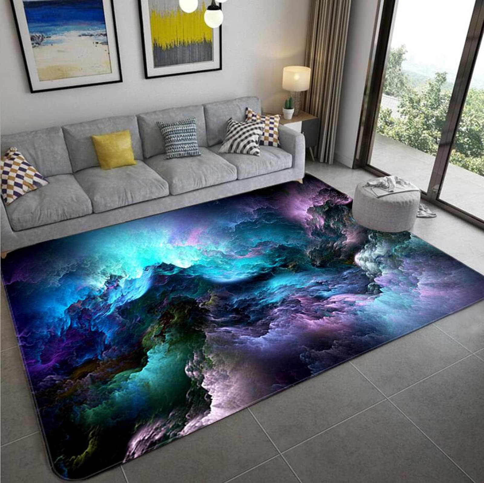Amazon.com: CERYUEE 3D Optical Illusion Area Rugs Fun Kids Rug for ...