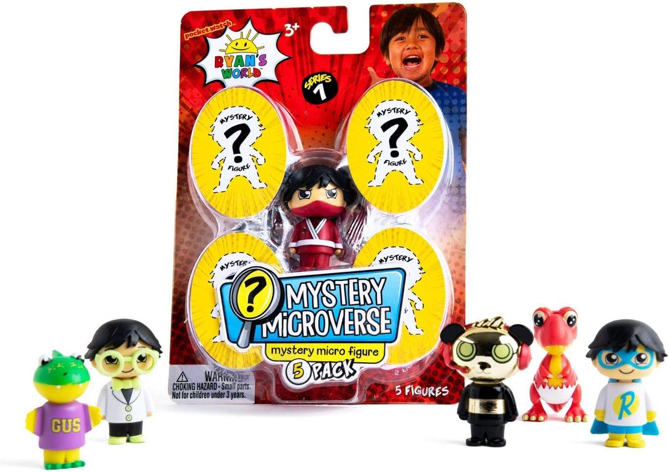 Ryan's World Mystery Microverse Series 1 - Dark Ninja and Mystery Micro ...