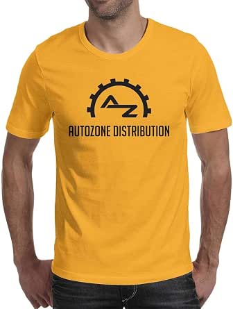 CAEEKER Autozone-Distribution-Black-Logo- T-Shirt Cozy Workout Crew ...