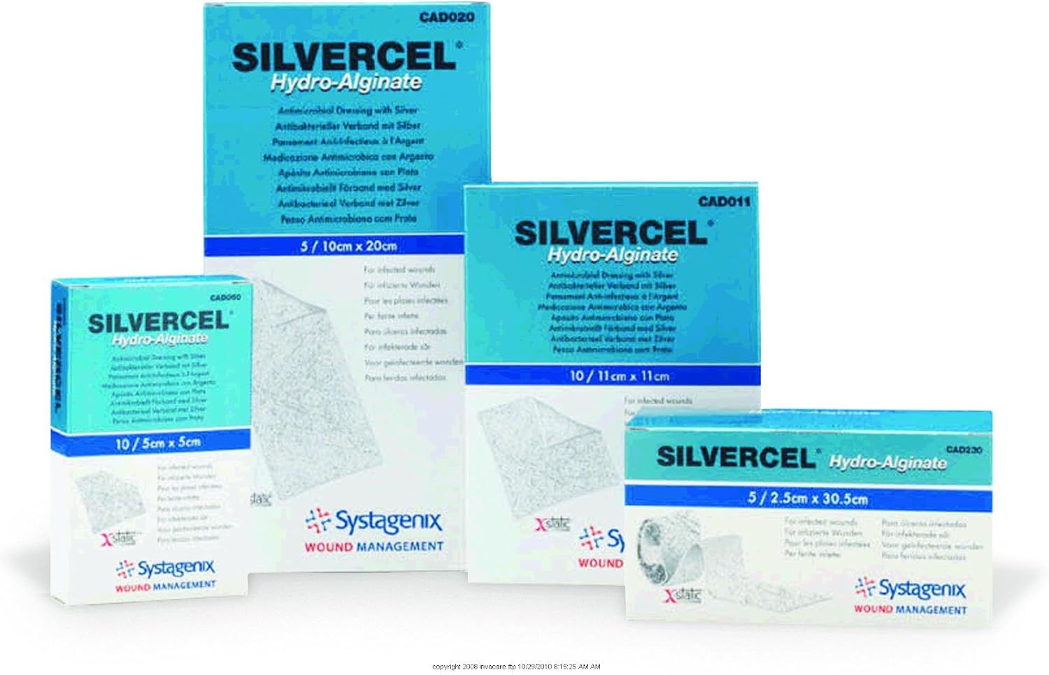 Amazon.com: SILVERCEL Antimicrobial Alginate Dressing, Silvercel 1 X ...