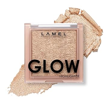 Amazon.com: LAMEL Glow Highlighter: Face Make Up & Contour Palette in ...