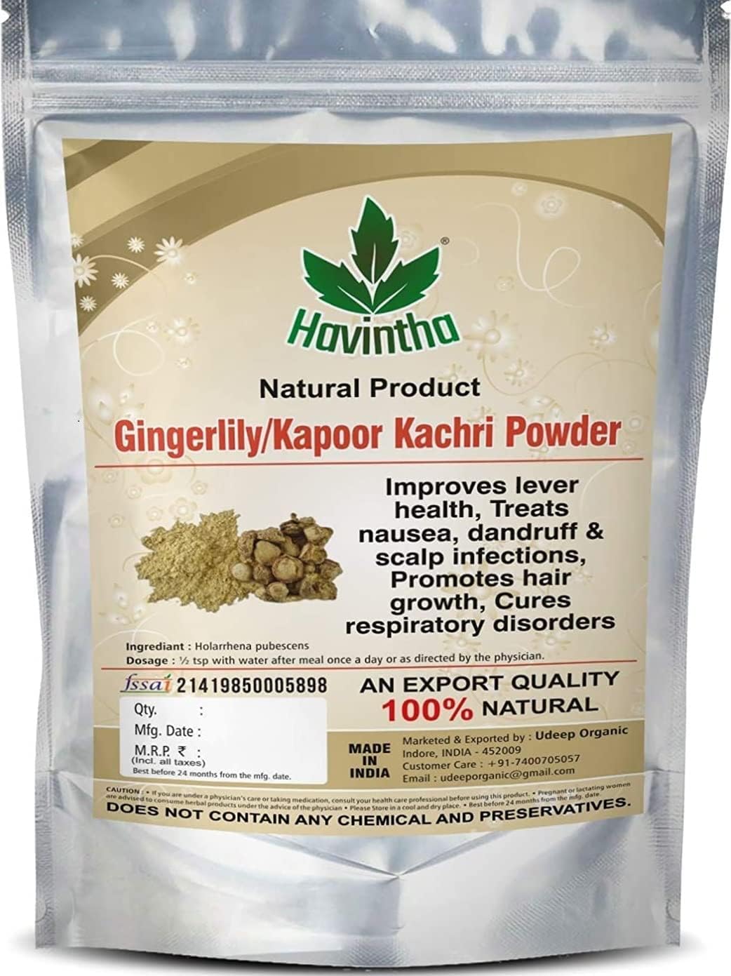 Amazon.com: KEN Kapoor kachri powder for dandruff 227 grams : Beauty ...