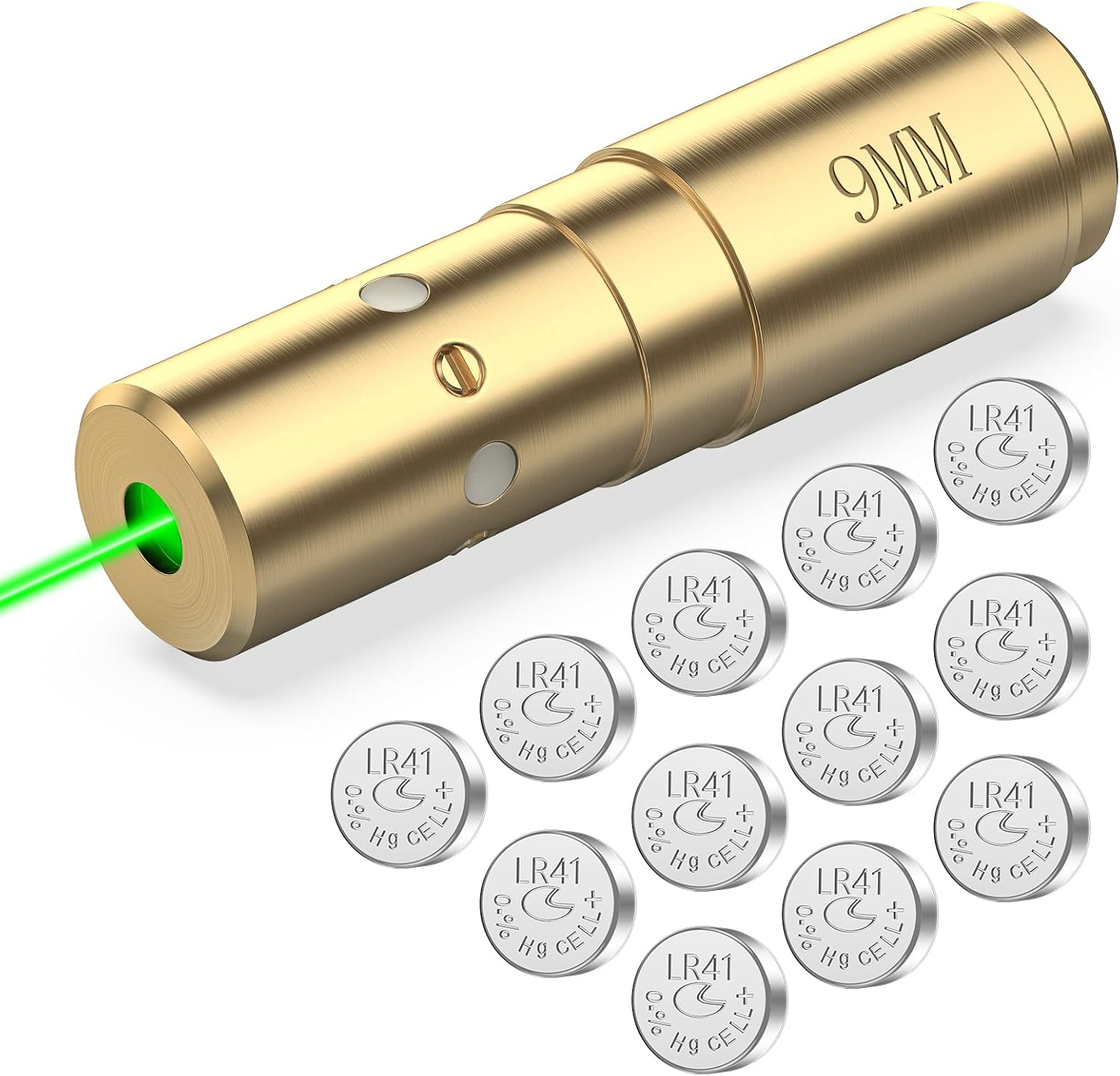 Amazon.com : CVLIFE Green Laser Bore Sight for .223/556 9mm Cal, 30-300 ...