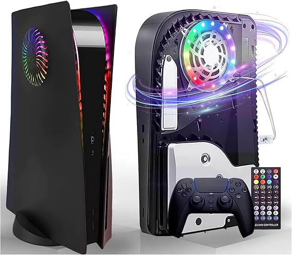 Amazon.com: Face Plates with RGB LED Light Strip and Cooling Vents for ...